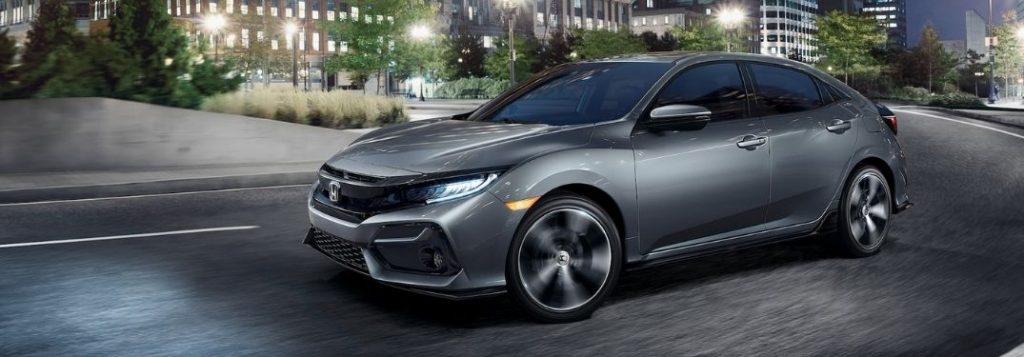 Guide to 2021 Honda Civic Hatchback Interior and Exterior Colors ...